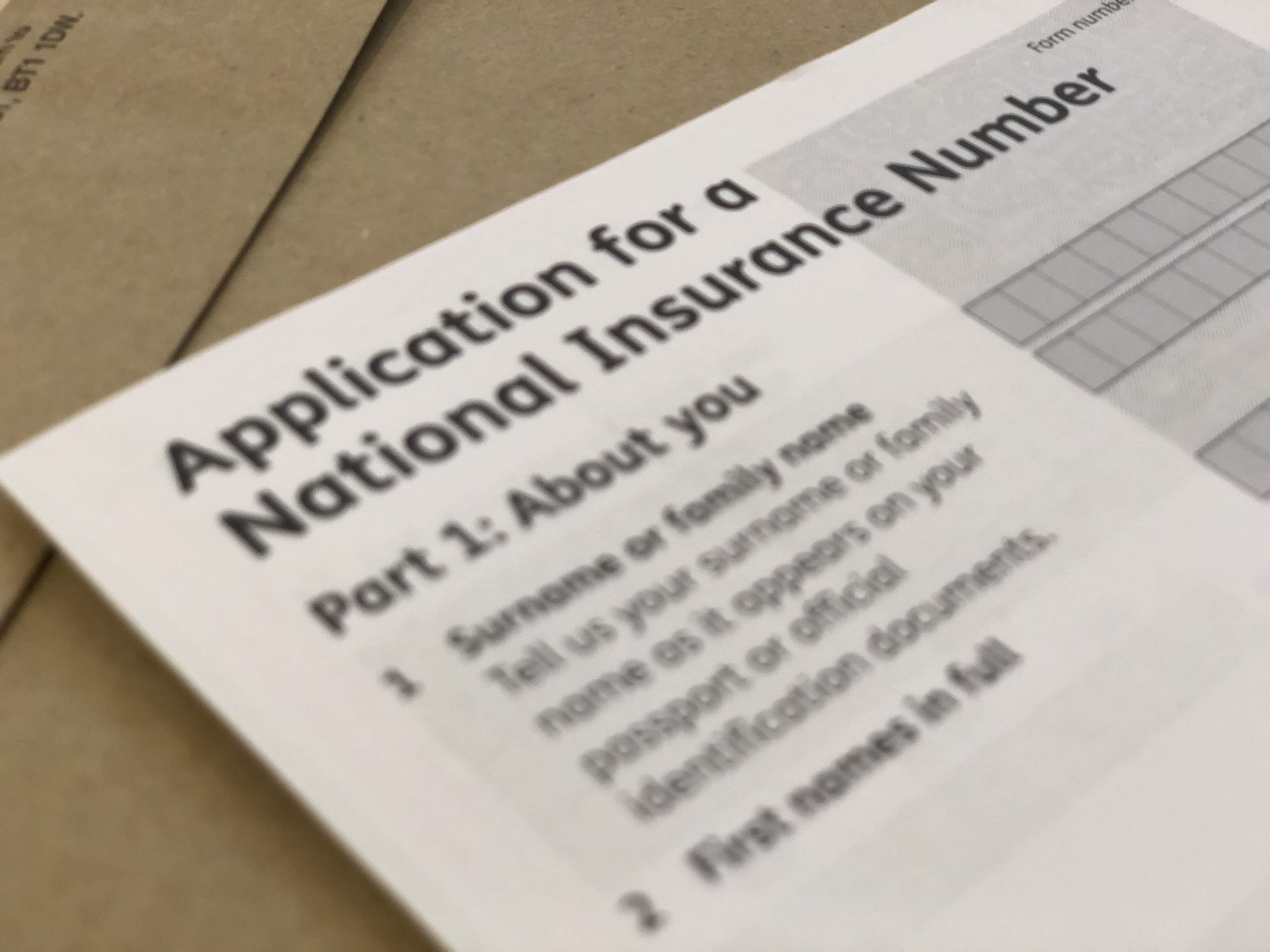 How can International Students apply for National Insurance numbers ...